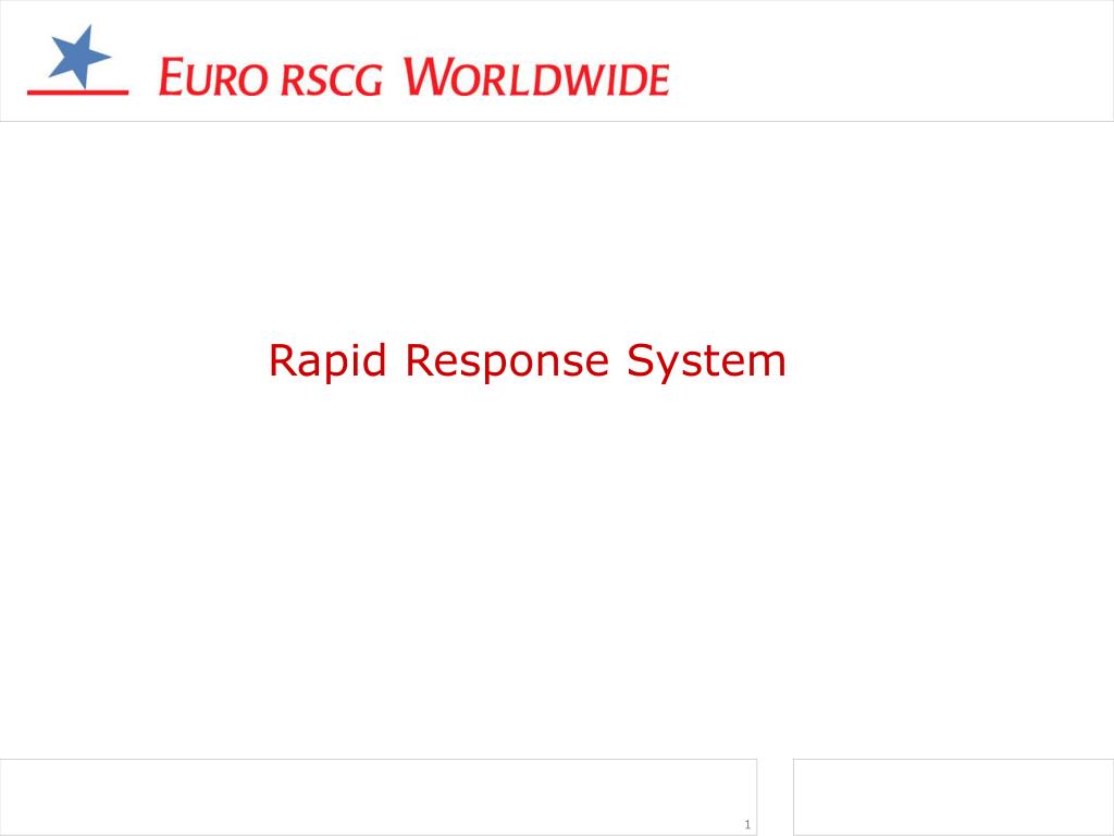 PPT - Rapid Response System PowerPoint Presentation, free download - ID ...