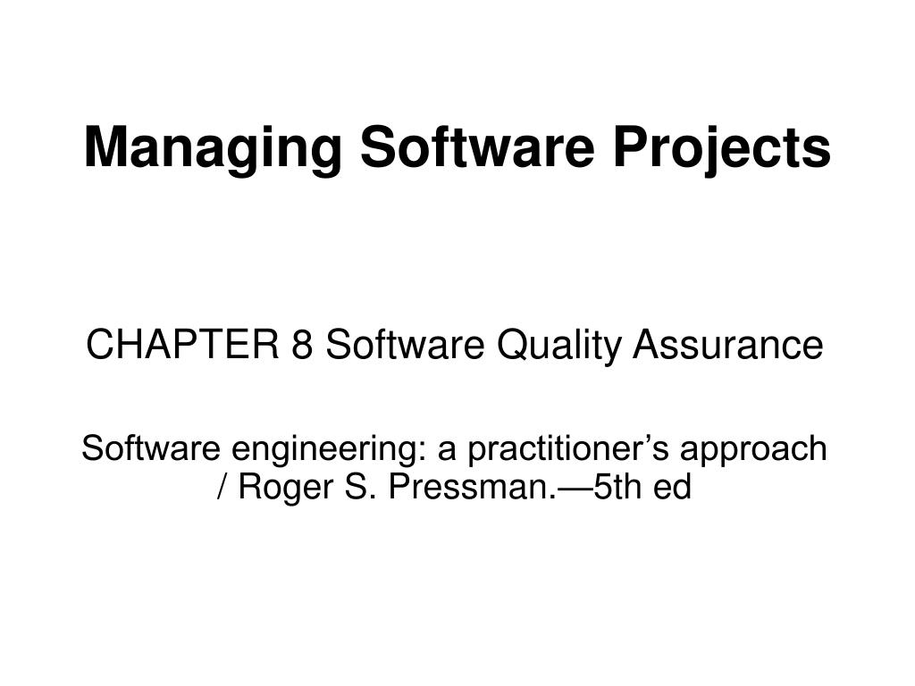 PPT - Managing Software Projects PowerPoint Presentation, free download ...