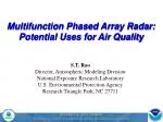 PPT - Multifunction Phased Array Radar (MPAR) PowerPoint Presentation ...