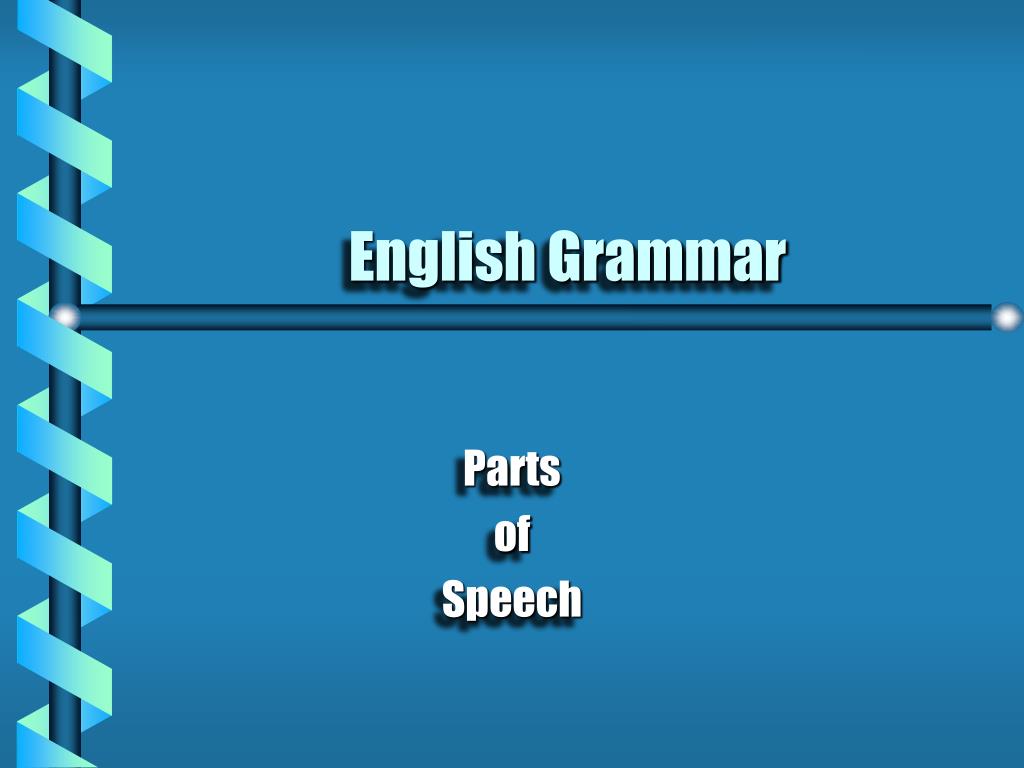 PPT - English Grammar PowerPoint Presentation, free download - ID:6895241