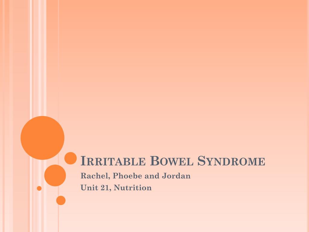 PPT - Irritable Bowel Syndrome PowerPoint Presentation, free download ...