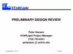 PPT - Preliminary Design Review PowerPoint Presentation, free download ...