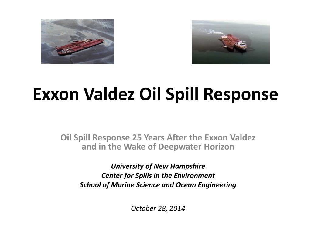 PPT - Exxon Valdez Oil Spill Response PowerPoint Presentation, free ...