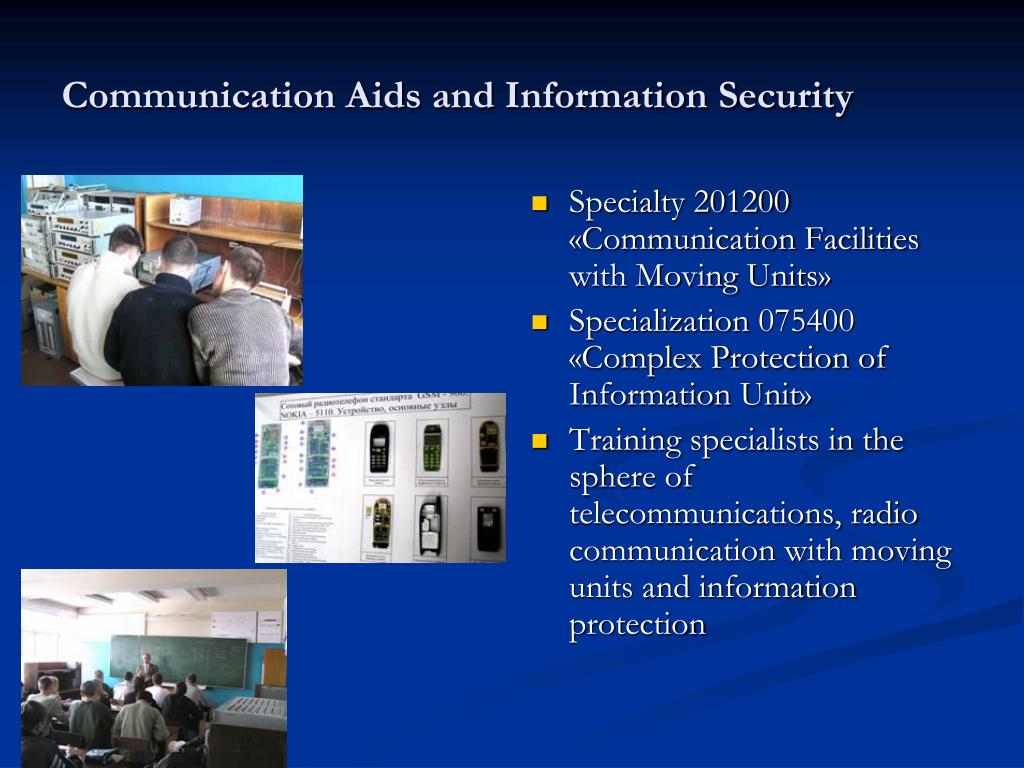 PPT - Advancements in Communication Aids and Information Security ...