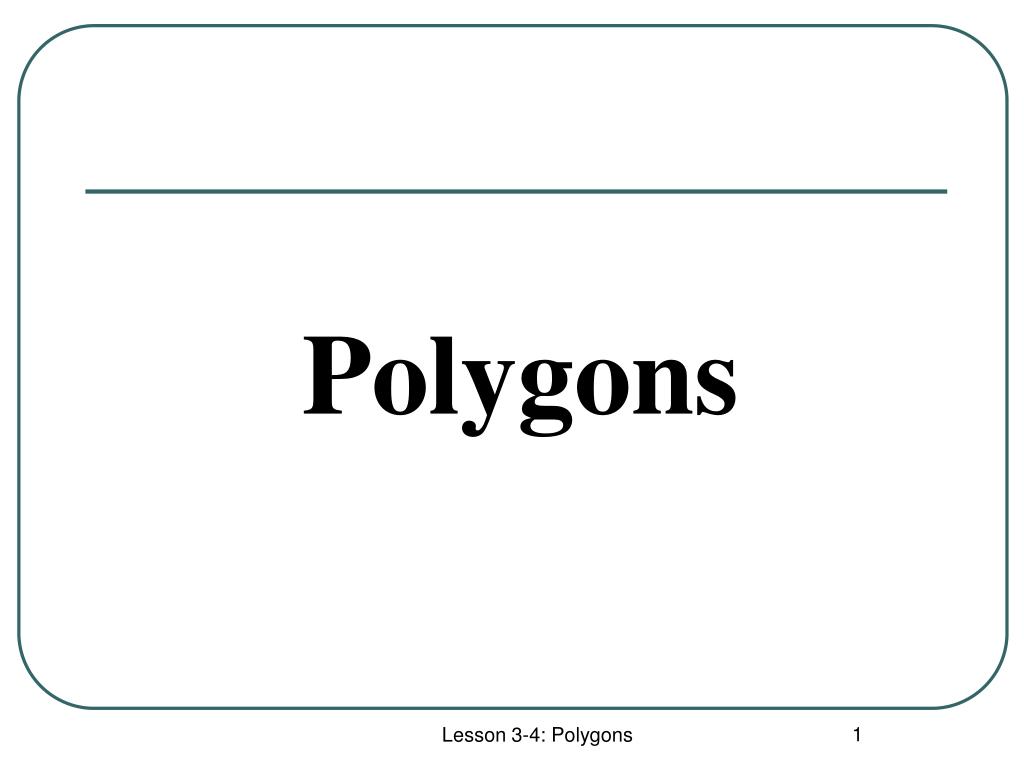 PPT - Polygons PowerPoint Presentation, free download - ID:6899609