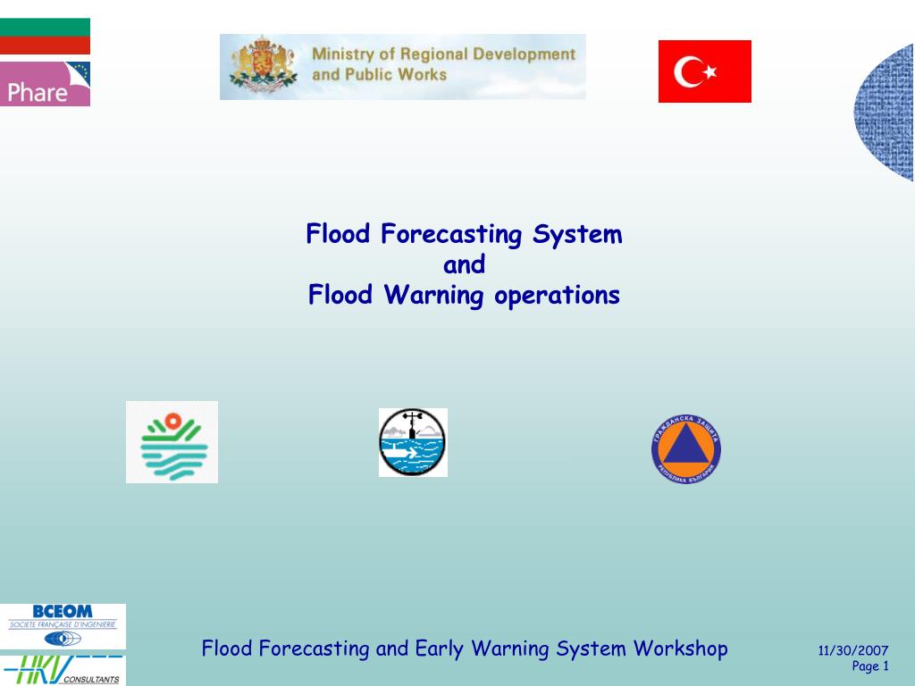 PPT - Flood Forecasting System and Flood Warning operations PowerPoint ...