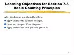 PPT - Basic counting principles, day 1 PowerPoint Presentation, free ...