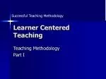 PPT - STUDENT-CENTERED TEACHING PowerPoint Presentation, free download ...