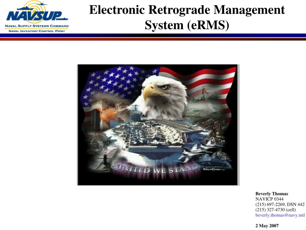PPT - Electronic Retrograde Management System (eRMS) PowerPoint ...