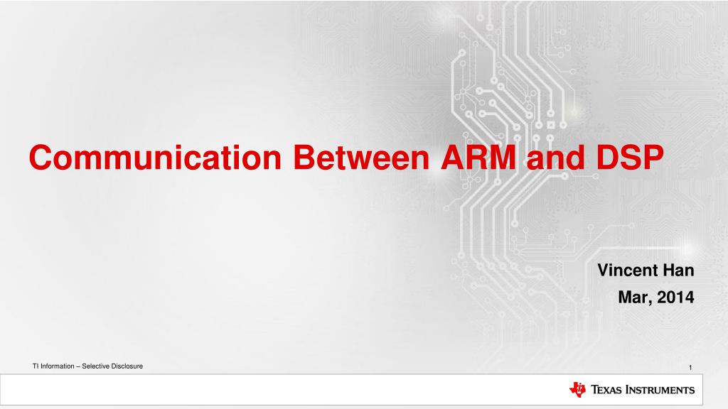 PPT - Communication Between ARM and DSP PowerPoint Presentation, free ...