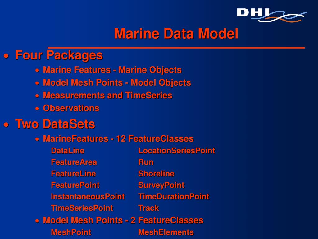 PPT - Marine Data Model PowerPoint Presentation, free download - ID:6908772