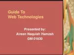 PPT - Introduction to the new web technologies PowerPoint Presentation ...