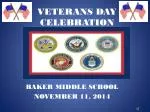 PPT - Veterans Day in America PowerPoint Presentation, free download ...