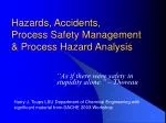 PPT - PROCESS HAZARDS ANALYSIS PowerPoint Presentation, free download ...