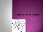 PPT - Structure of Matter PowerPoint Presentation, free download - ID ...