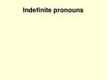 PPT - Indefinite pronouns PowerPoint Presentation, free download - ID ...