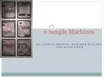 PPT - The 6 Simple Machines PowerPoint Presentation, free download - ID ...