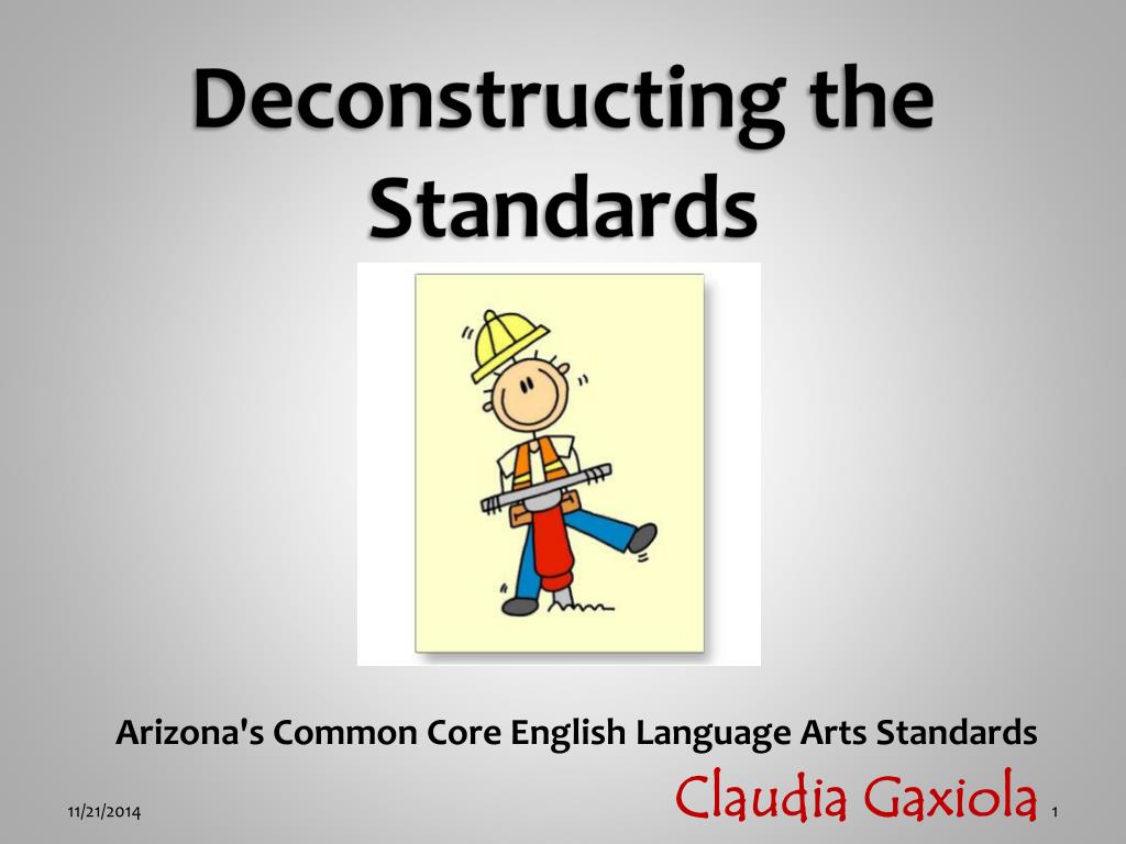 PPT - Deconstructing the Standards PowerPoint Presentation, free ...