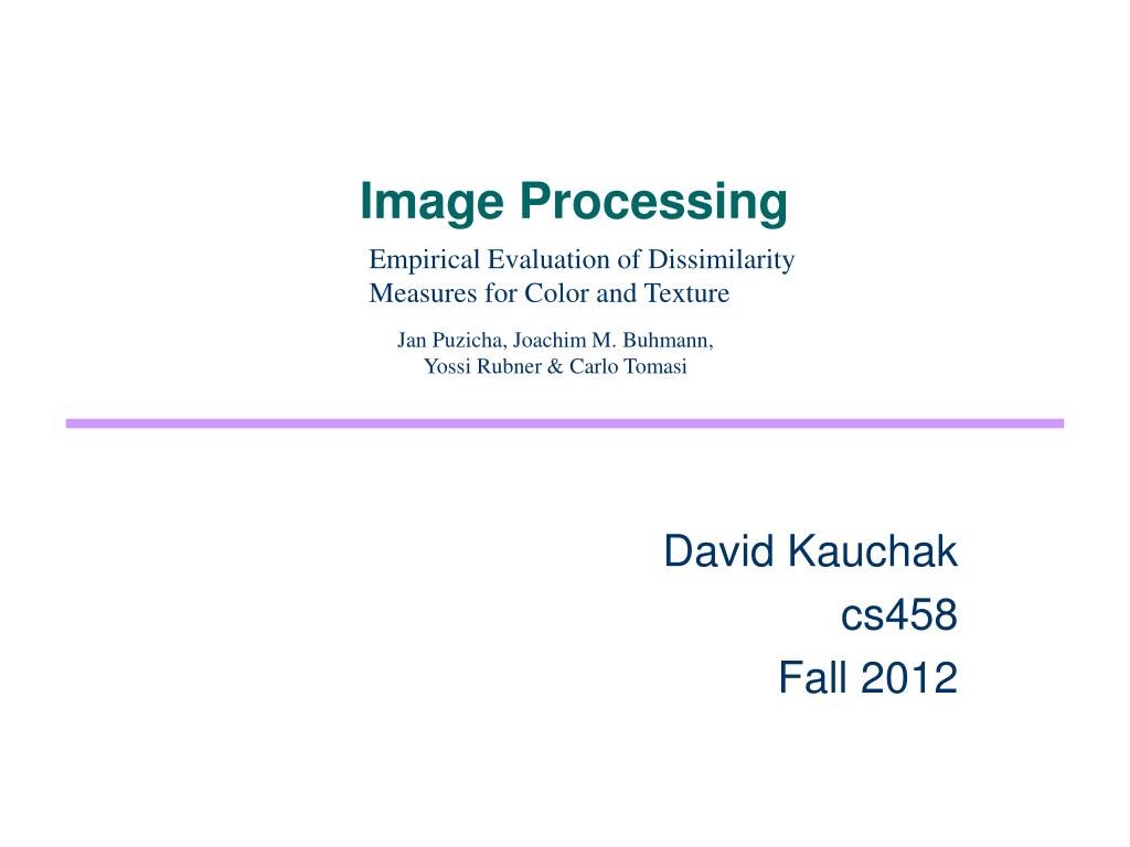 PPT - Image Processing PowerPoint Presentation, free download - ID:6920585
