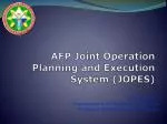 PPT - Joint Operation Planning Process: PowerPoint Presentation, free ...