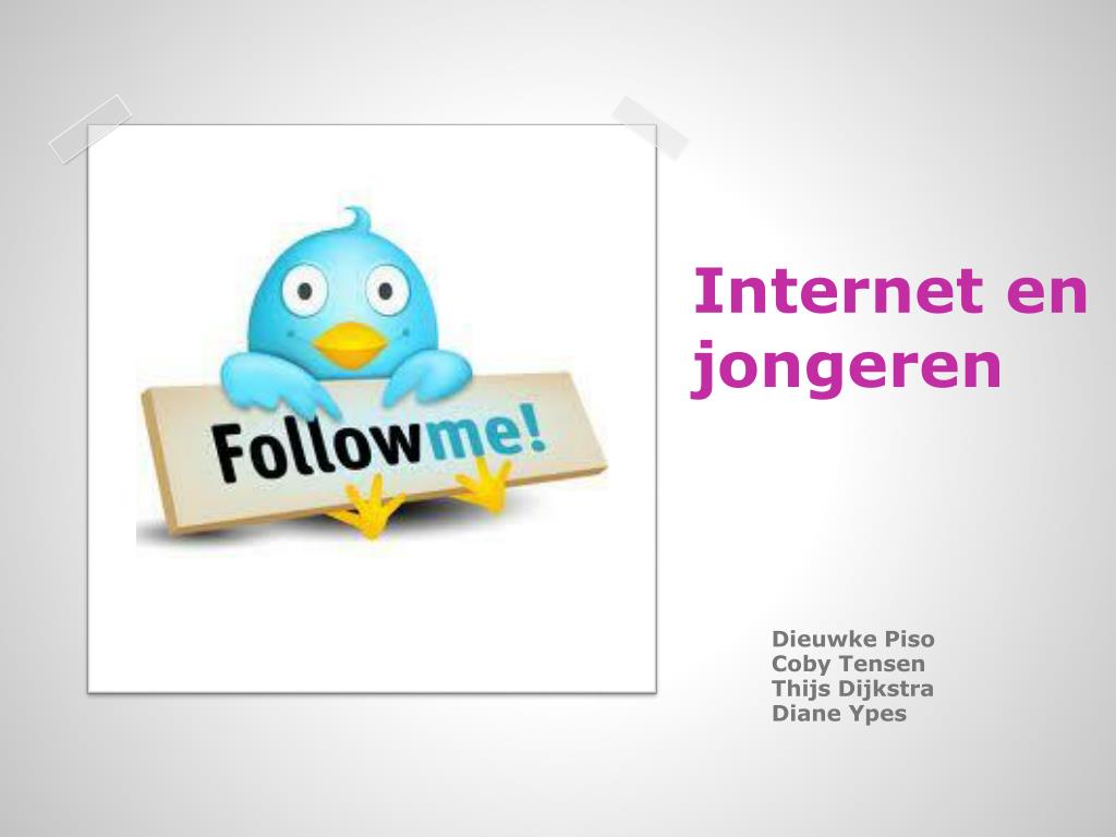 PPT - Internet en jongeren PowerPoint Presentation, free download - ID ...