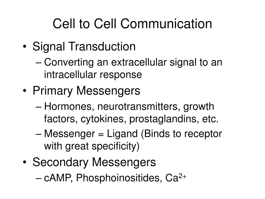 PPT - Cell to Cell Communication PowerPoint Presentation, free download ...