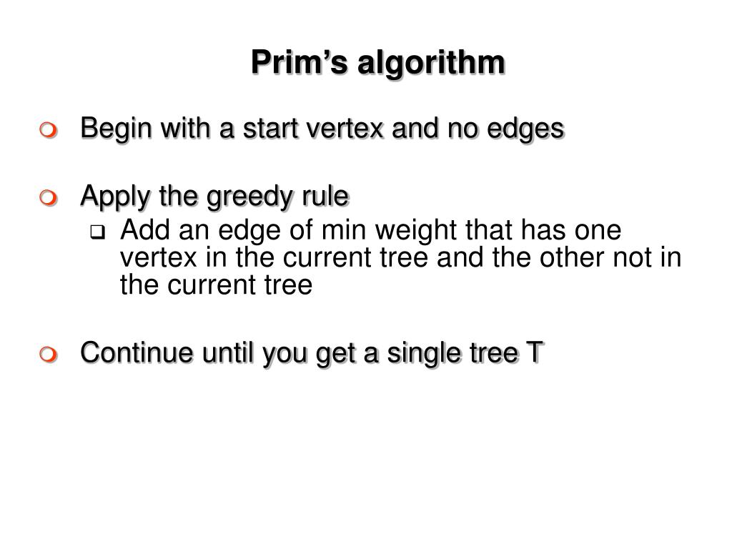 PPT - Prim’s algorithm PowerPoint Presentation, free download - ID:6930319