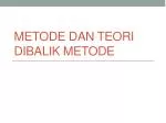 PPT - METODE SIMPLEK PowerPoint Presentation, free download - ID:3230571