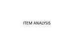 PPT - ITEM ANALYSIS PowerPoint Presentation, free download - ID:3499948