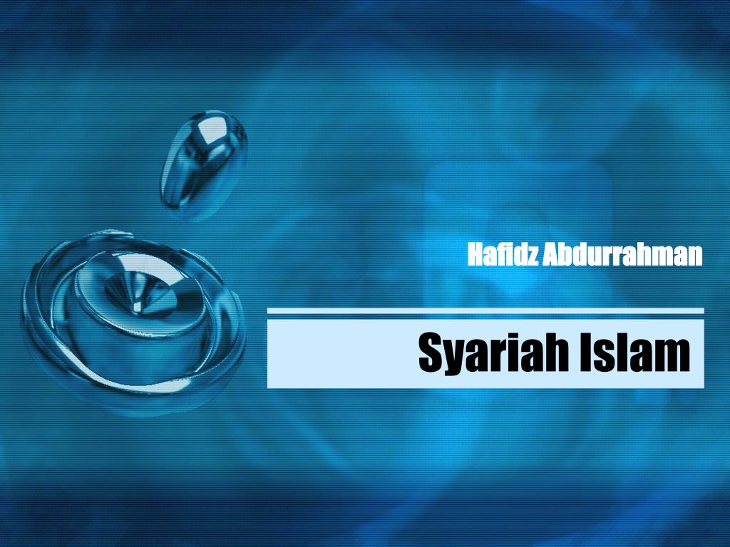 PPT - Syariah Islam PowerPoint Presentation, free download - ID:6943756