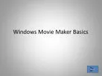 PPT - WINDOWS BASICS PowerPoint Presentation, free download - ID:511575