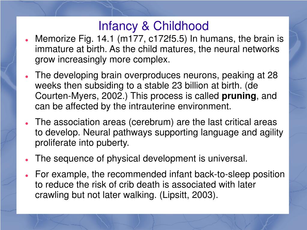 PPT - Infancy & Childhood PowerPoint Presentation, free download - ID ...