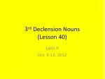 PPT - 3 rd DECLENSION ADJECTIVES PowerPoint Presentation, free download ...