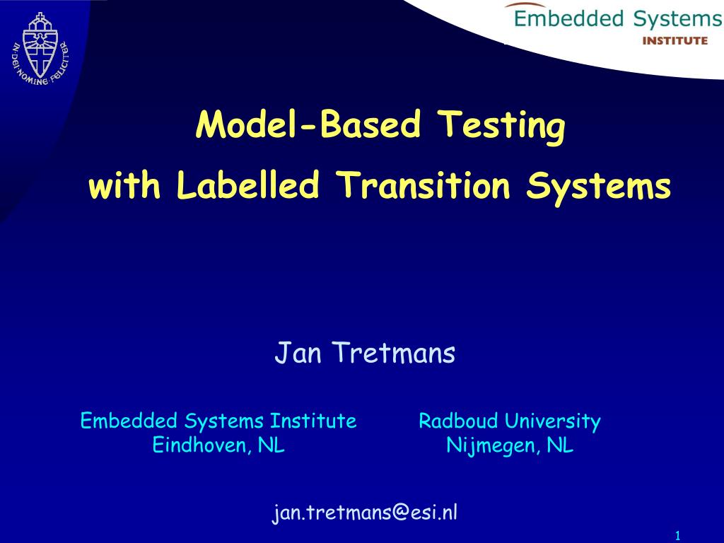 PPT - Model-Based Testing with Labelled Transition Systems PowerPoint ...