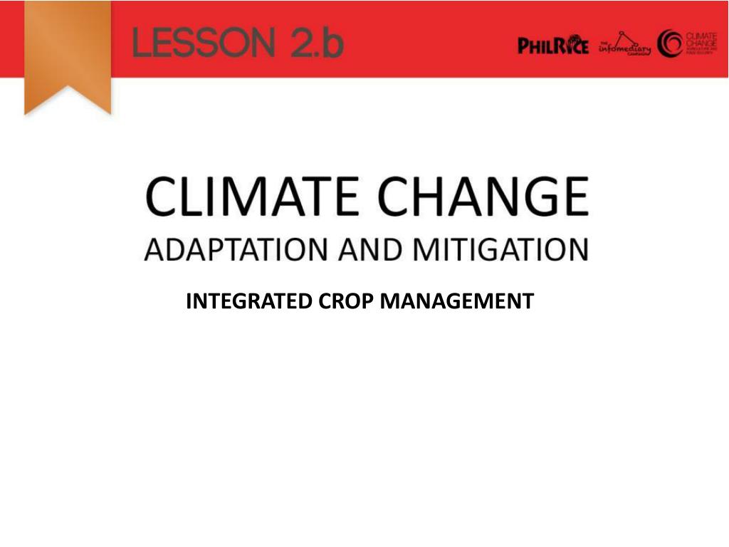 PPT - Integrated Crop Management PowerPoint Presentation, free download ...