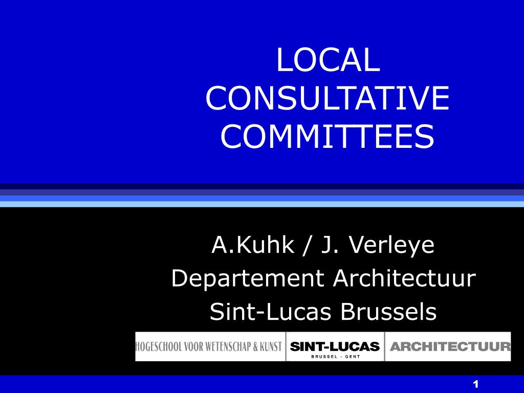 PPT - LOCAL CONSULTATIVE COMMITTEES PowerPoint Presentation, free ...