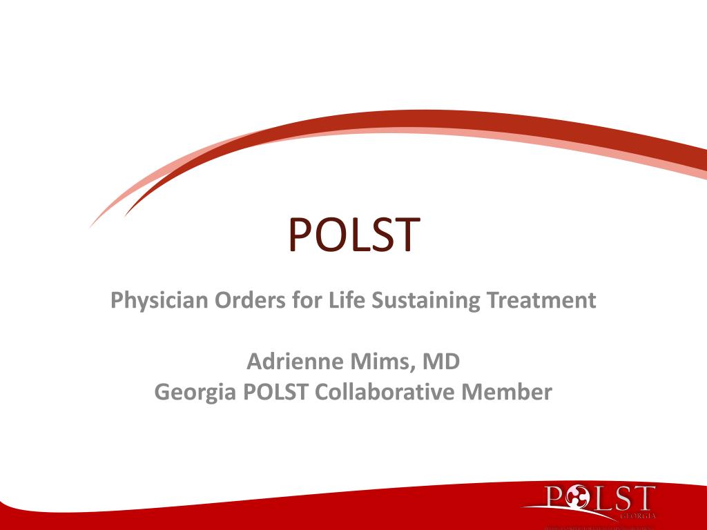 PPT - POLST PowerPoint Presentation, free download - ID:6965940