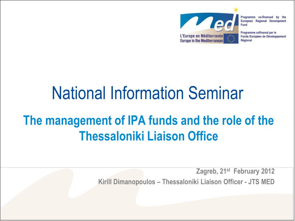 PPT - National Information Seminar PowerPoint Presentation, free ...