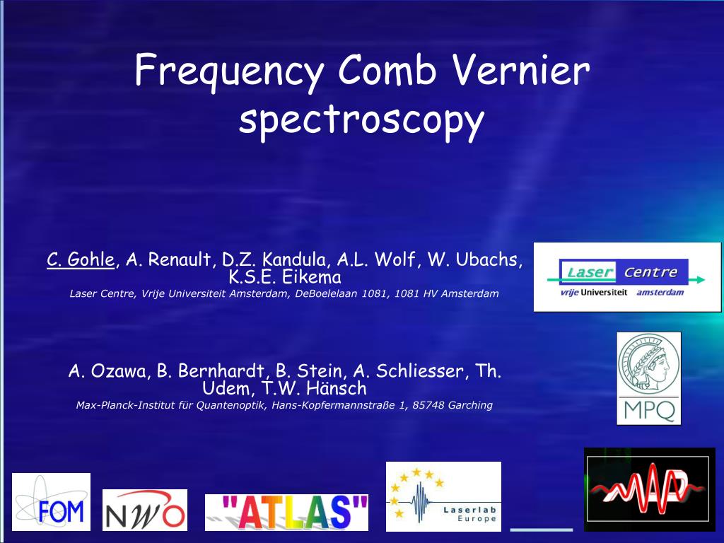 PPT - Frequency Comb Vernier spectroscopy PowerPoint Presentation, free download - ID:6968086