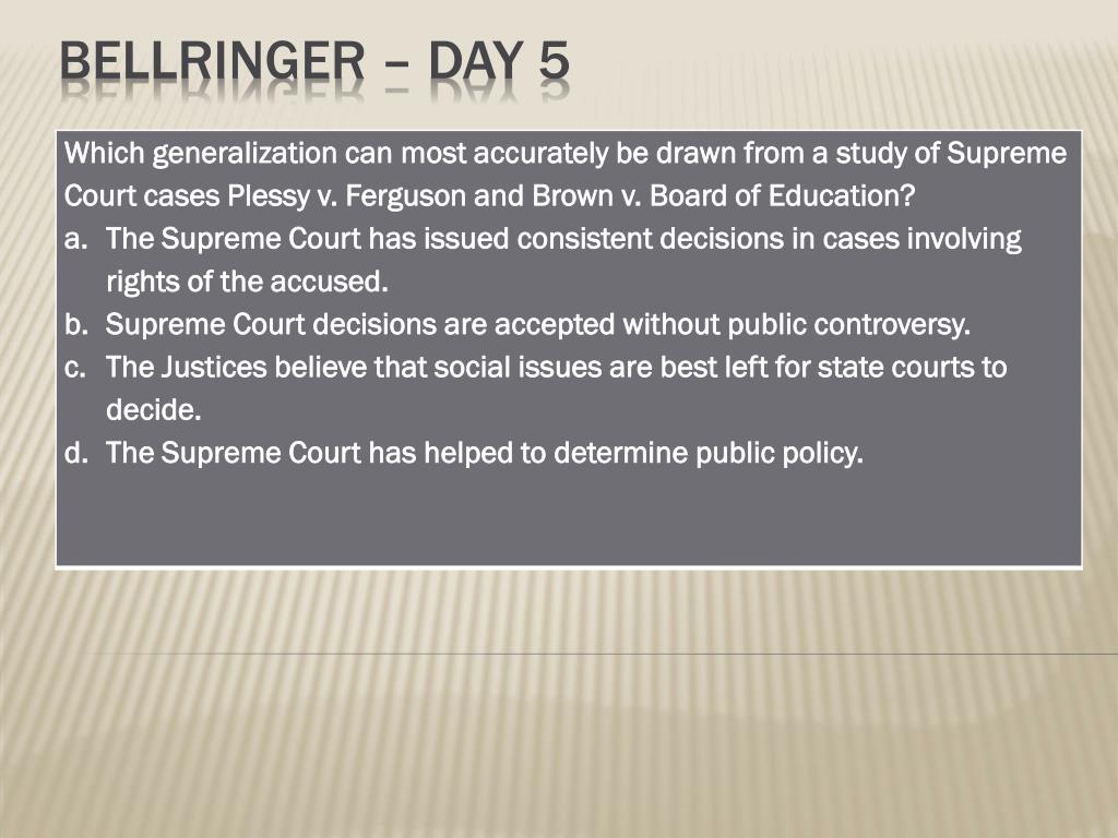 PPT - Bellringer – Day 5 PowerPoint Presentation, free download - ID ...