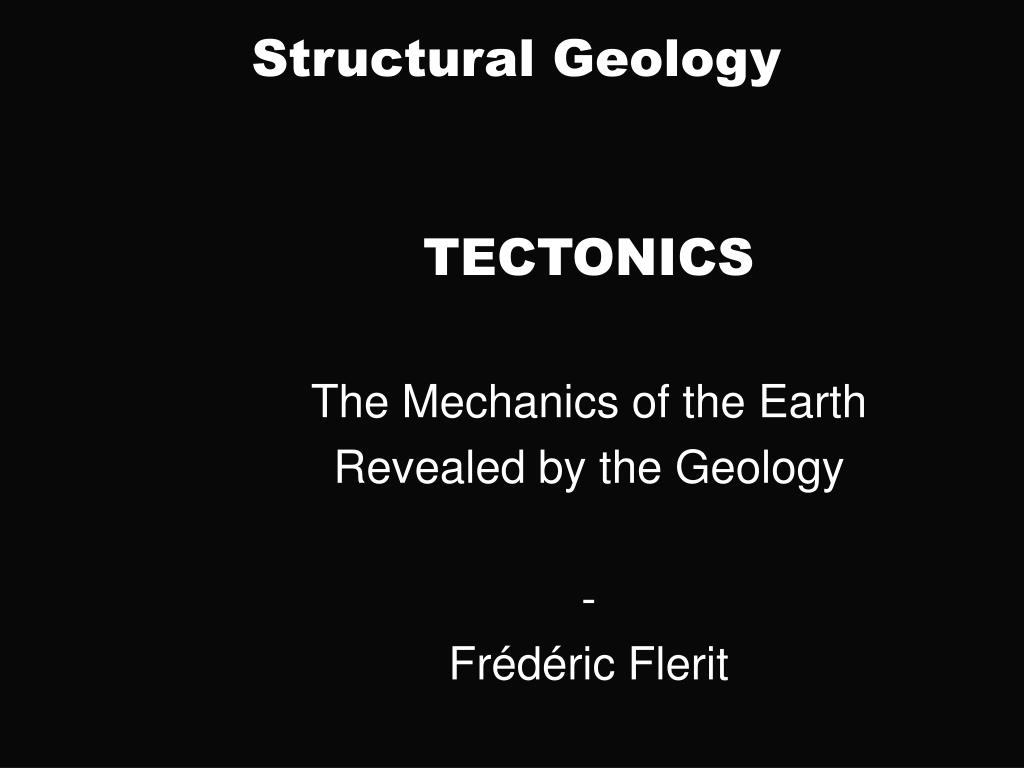 PPT - Structural Geology PowerPoint Presentation, free download - ID ...