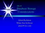 PPT - Storage considerations PowerPoint Presentation, free download - ID:3168061