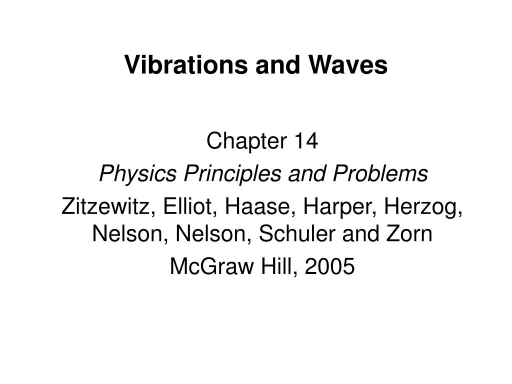 PPT - Vibrations and Waves PowerPoint Presentation, free download - ID ...