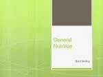 PPT - General Principles of Nutrition PowerPoint Presentation, free ...