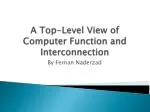 PPT - Chapter 3 Top Level View of Computer Function and Interconnection ...