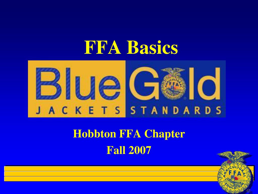 PPT - FFA Basics PowerPoint Presentation, free download - ID:6980684