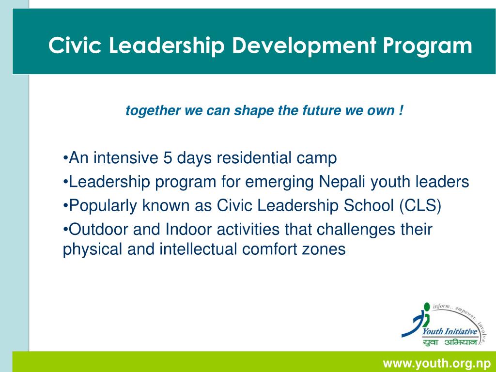 PPT - Civic Leadership Development Program PowerPoint Presentation ...