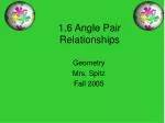 PPT - Angle Pair Relationships PowerPoint Presentation, free download ...