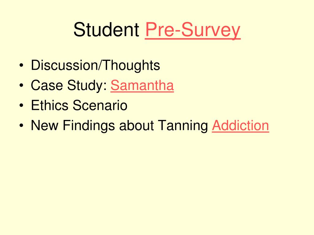 PPT - Student Pre-Survey PowerPoint Presentation, free download - ID ...