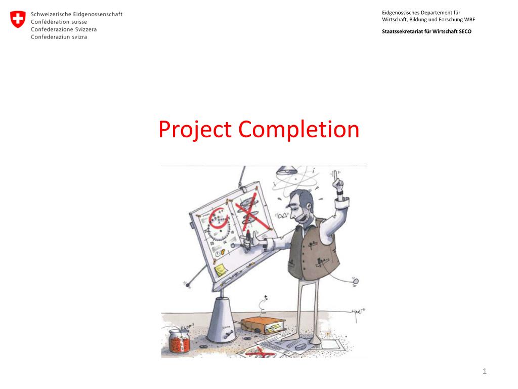 PPT - Project Completion PowerPoint Presentation, free download - ID ...